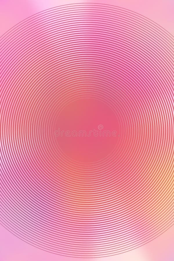 Glowing Pink Circle Gradient Light. Rose Stock Illustration ...
