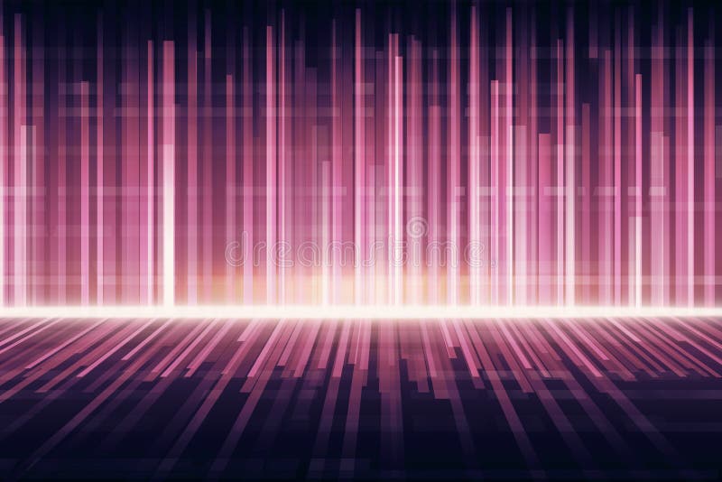 Glowing pink lines stock illustration. Illustration of interface - 97369709