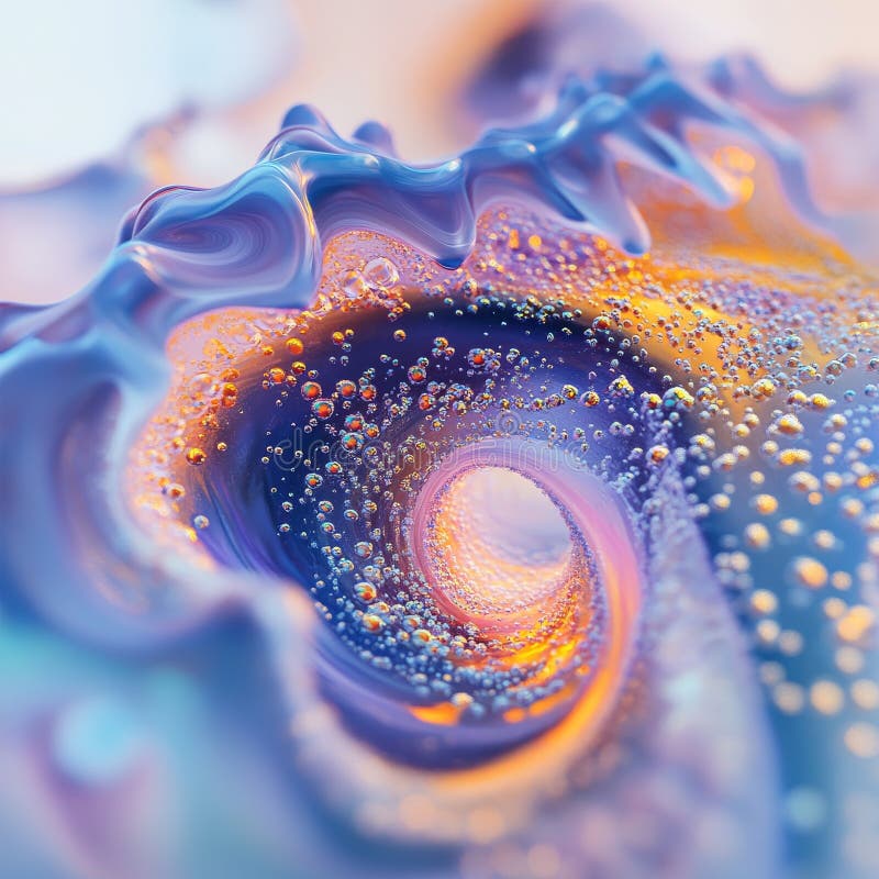 Glowing Porous Texture Abstract Digital Art Background Stock Photos ...