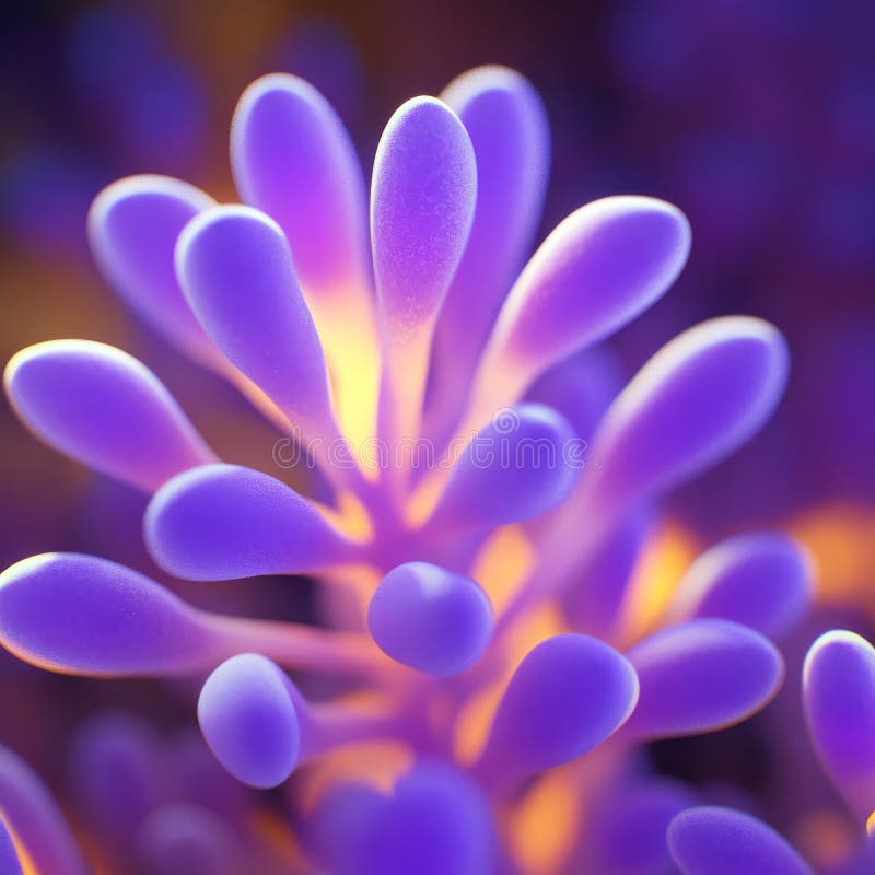 Glowing Porous Texture Serves As the Background in this Digital Art ...