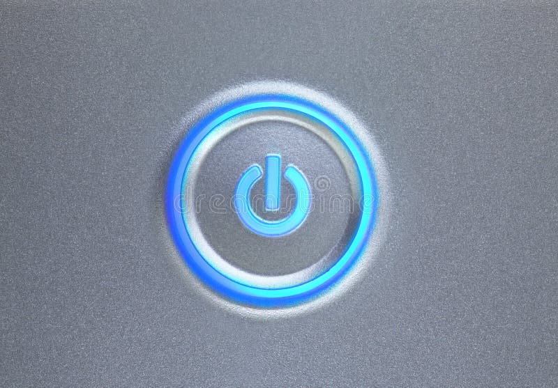 Computer power button stock image. Image of start, button - 5311331