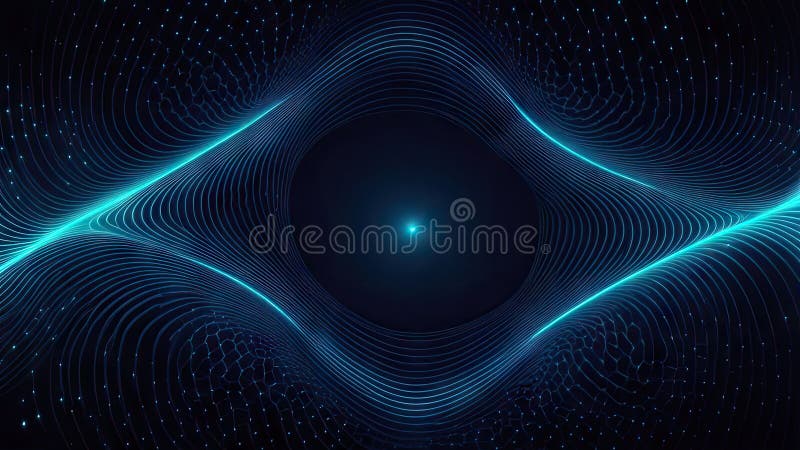 Glowing Pulsating Forms with Changing Hues and Smooth Animations Create a Captivating Display in ...
