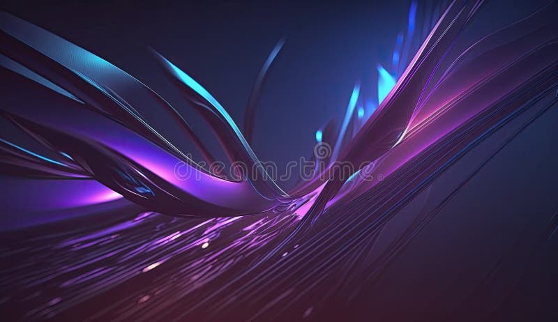 Glowing purple background stock illustration. Illustration of shape ...