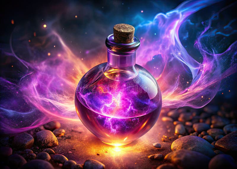 Purple Fiery Potion Stock Illustrations – 11 Purple Fiery Potion Stock ...