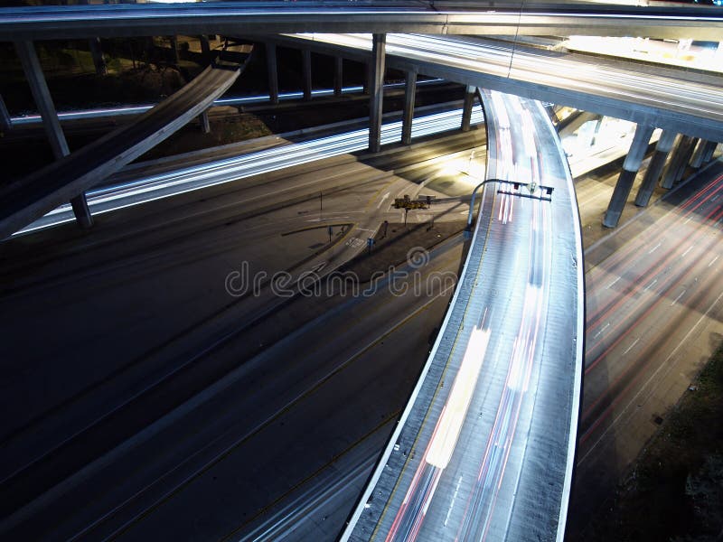 Glowing Ramp stock image. Image of glow, traffic, fwys - 7850913