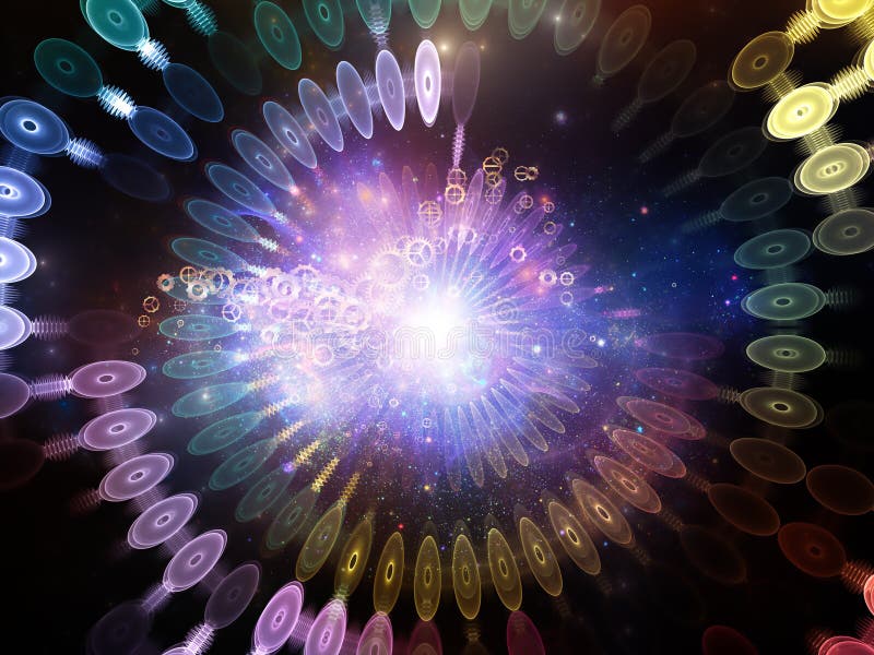 Glowing Realm stock illustration. Illustration of background - 215710162