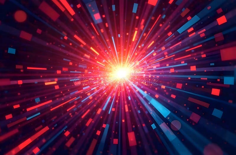 Background Explosion Blue Rays Stock Illustrations – 18,722 Background ...