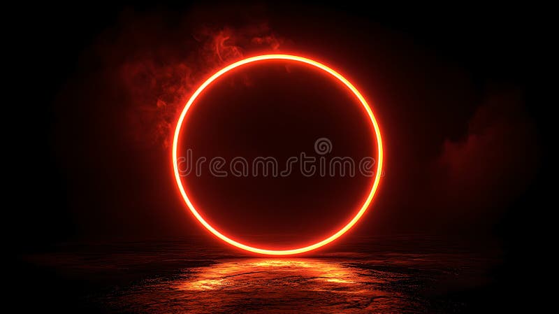 Glowing Red Circle Stock Illustrations – 64,072 Glowing Red Circle ...