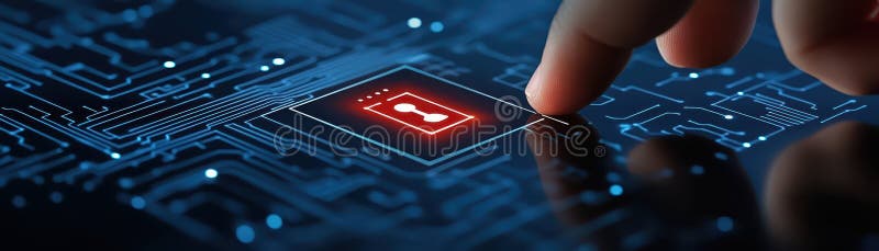 Glowing Red Circuit Activated by Human Touch, Exploring the ...