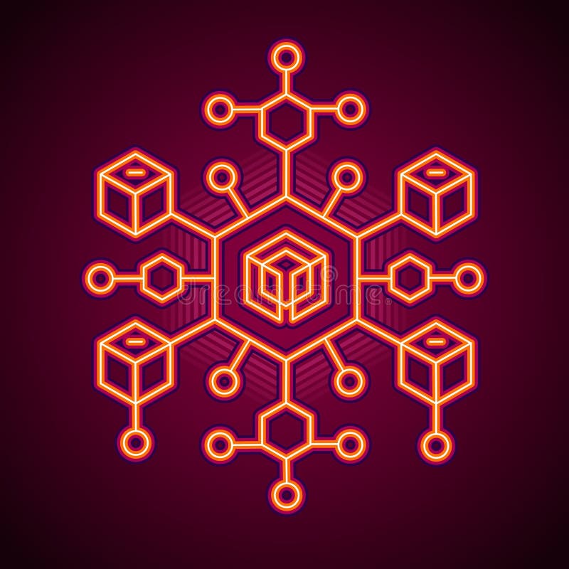 Hexagonal Interlinks Stock Illustrations – 1 Hexagonal Interlinks Stock ...