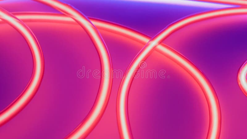 Glowing Red Neon Lights Creative Motion Backgrounds Stock Video - Video ...