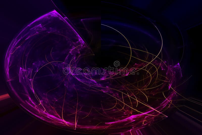 Glowing Rendering Science Style Digital Texture Creative Backdrop ...