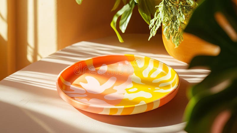 Glowing Reusable Picnic Plate Stock Illustrations – 4 Glowing Reusable ...