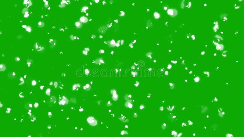 Glowing Ribbon Particles Motion Graphics with Green Screen Background ...
