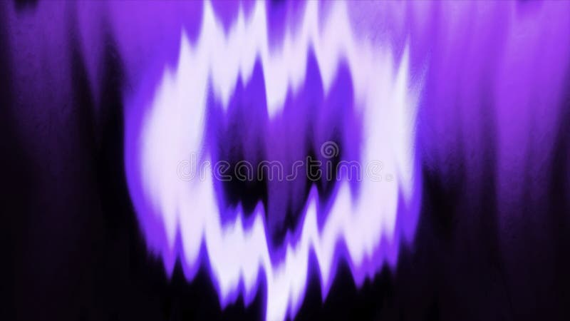 Glowing Ring on Moving Background Stripes. Motion. Bright Ring of Light ...