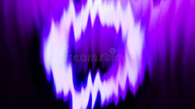 Glowing Ring on Moving Background Stripes. Motion. Bright Ring of Light ...