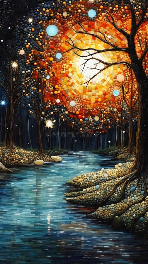 Sparkling River Stock Illustrations – 388 Sparkling River Stock ...