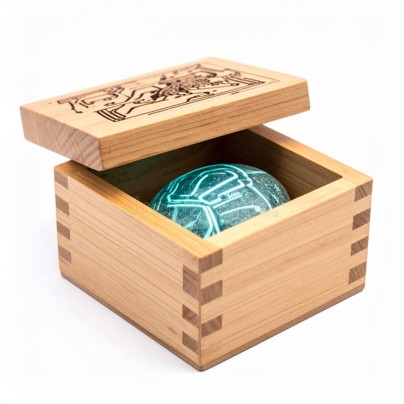 Mysterious Sci Fi Puzzle Box Artifact Stock Illustrations – 6 ...