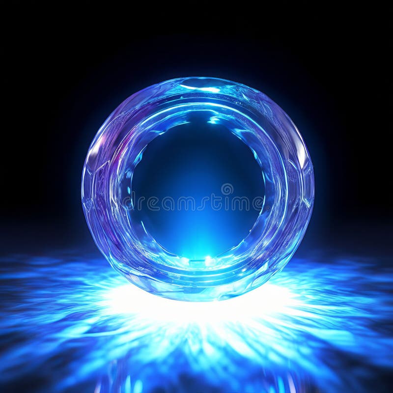 Glowing Shadow a Shadow Effect Combined with a Glowing or Lmino Stock ...