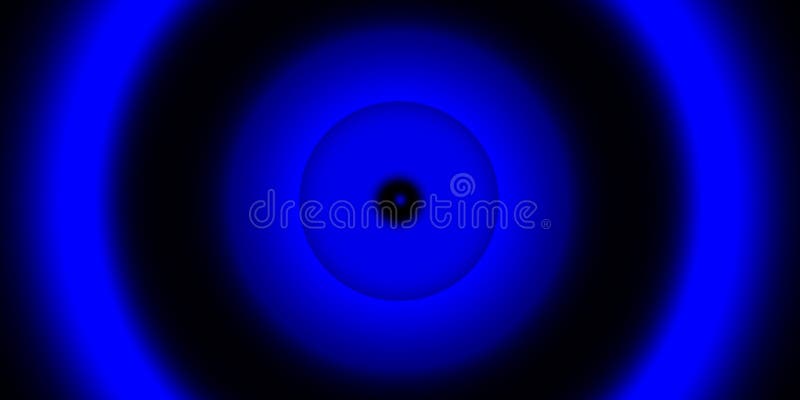 Glowing Shiny Objects in the Dark. Blue Blurred Spots. Colorful Neon ...