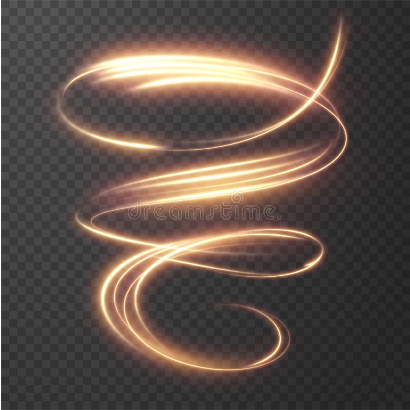 Golden Shiny Lines Vector Background. EPS10 Stock Vector - Illustration ...