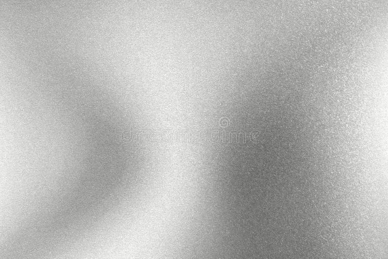 Glowing Silver Wave Steel Sheet Surface, Abstract Texture Background ...