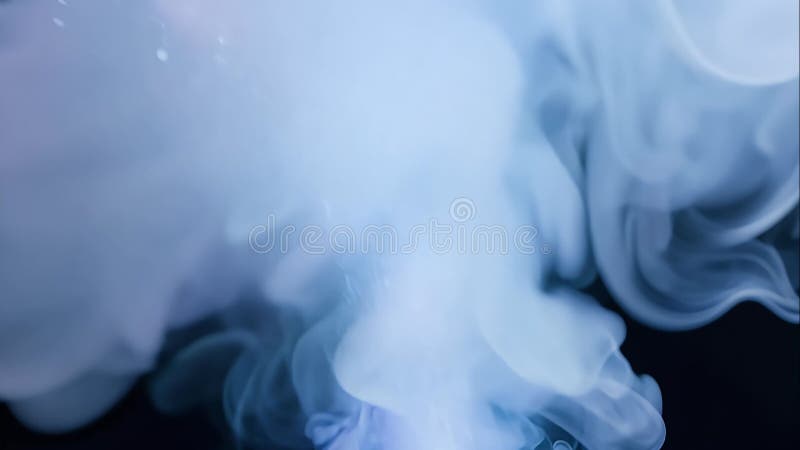 Glowing Smoke Blast with Subtle Light Particles Stock Video - Video of ...