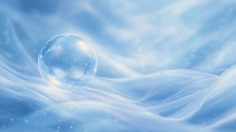 Blue Mist or Fog, Sky and Clouds. Stock Image - Image of landscape ...