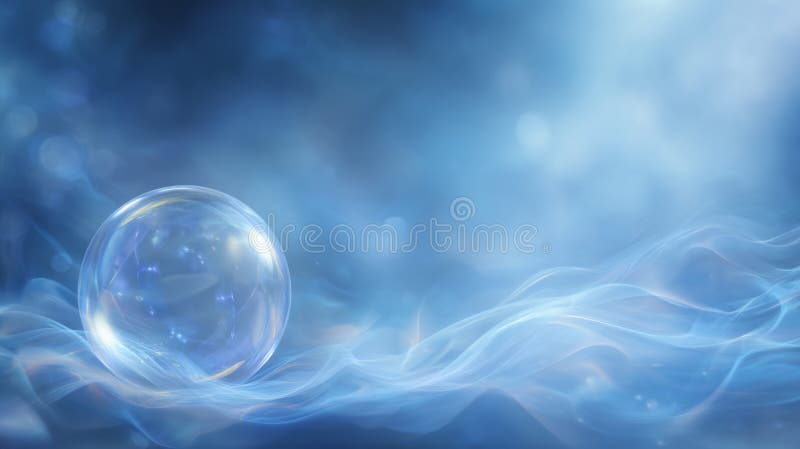 Blue Mist or Fog, Sky and Clouds. Stock Image - Image of landscape ...