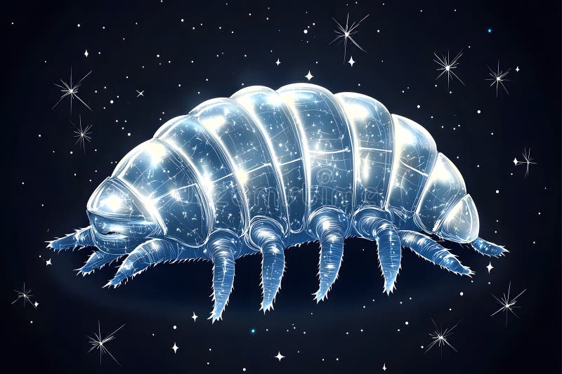 Glowing Tardigrade Stock Illustrations – 6 Glowing Tardigrade Stock ...
