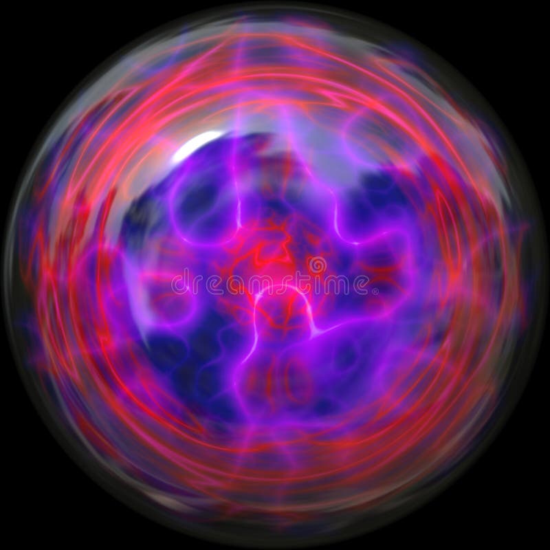 Nuclear reaction stock illustration. Illustration of physical - 6623014