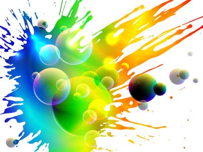 Colorful Corner Splash Stock Illustrations – 804 Colorful Corner Splash ...
