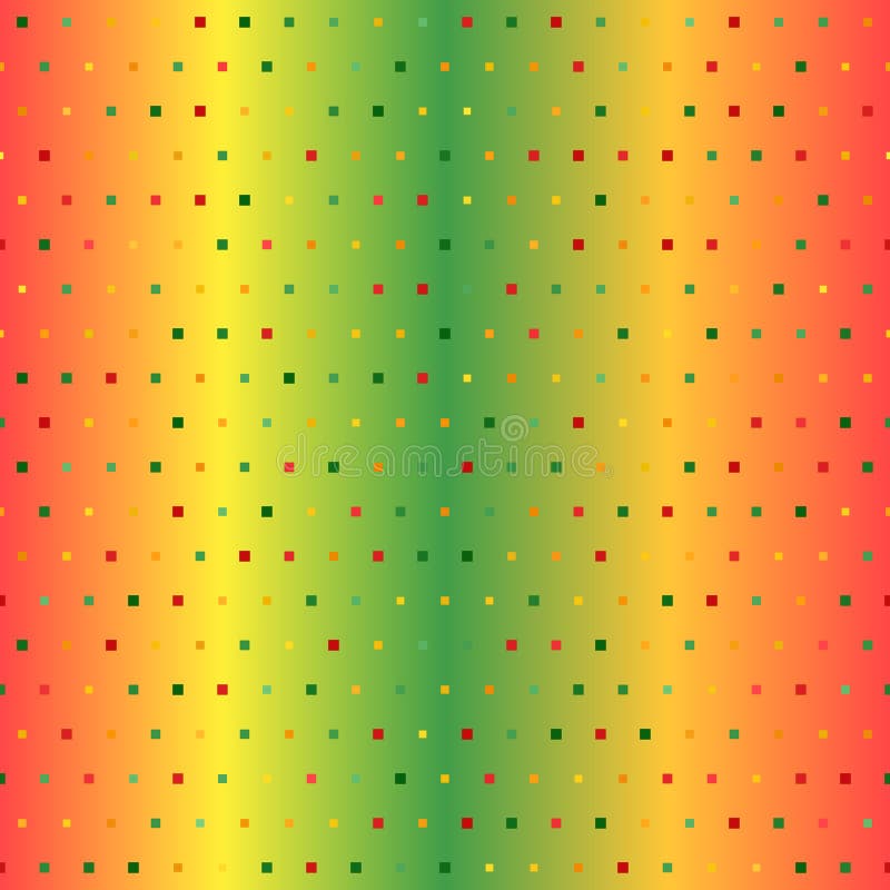 Glowing Square Pattern. Seamless Vector Stock Vector - Illustration of ...