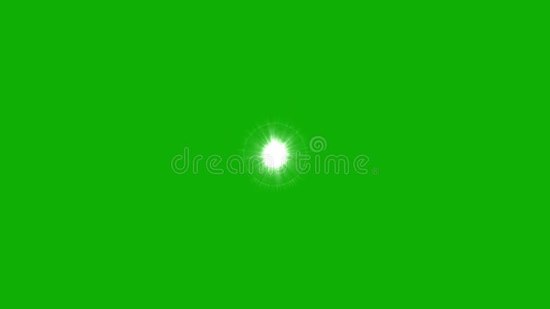 Glowing Light Rays Motion Graphics with Green Screen Background Stock ...