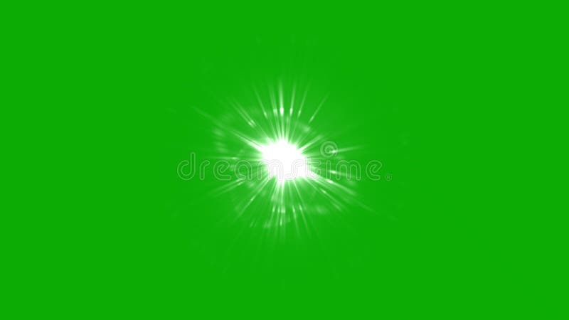 Glowing Light Rays Motion Graphics with Green Screen Background Stock ...