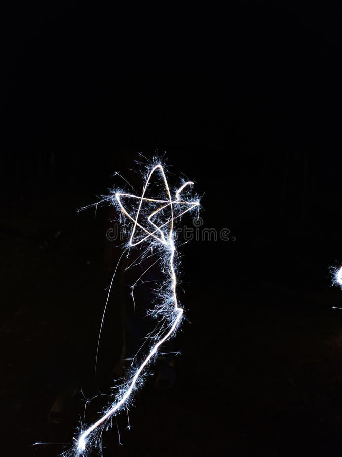 Glowing Star Sparkler stock image. Image of vector, shiny - 317618367