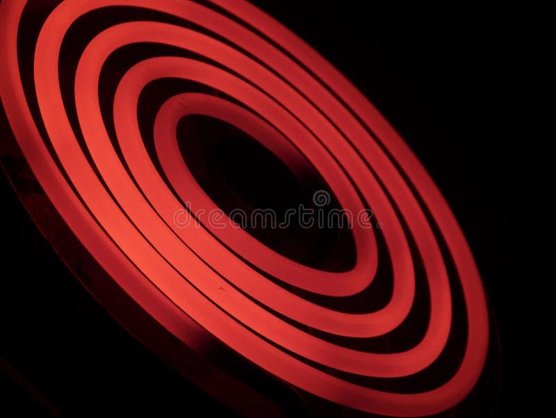 Glowing Stove Element stock image. Image of loop, stove - 3175087