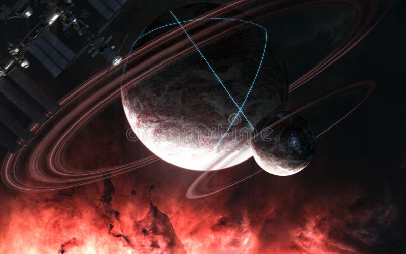 Planet with rings stock photo. Image of black, planet, pluto - 5474