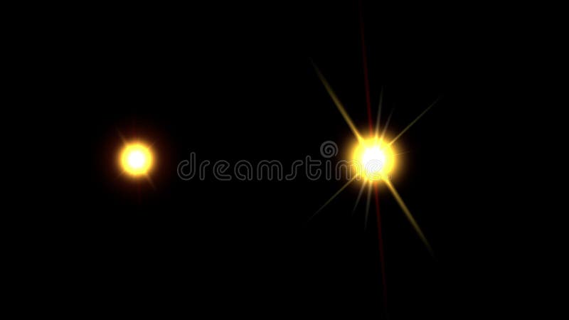Glowing Sun Motion Graphics with Night Background Stock Video - Video ...