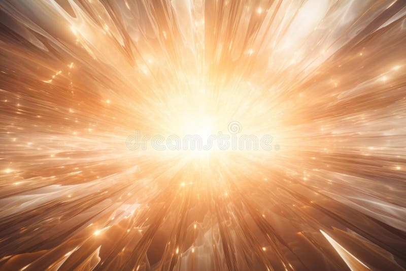 Glowing Supernova Explosion Illustration Generated Using AI. Stock ...