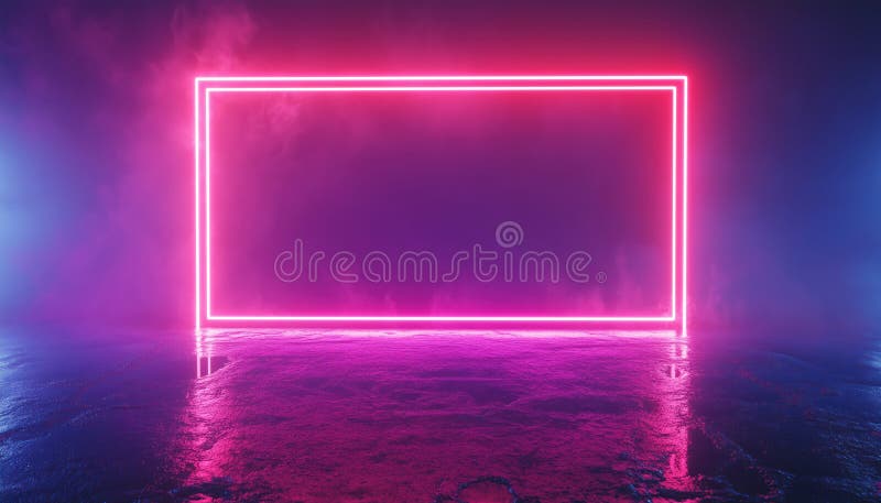 Glowing Techno Backdrop stock photo. Image of double - 396628138