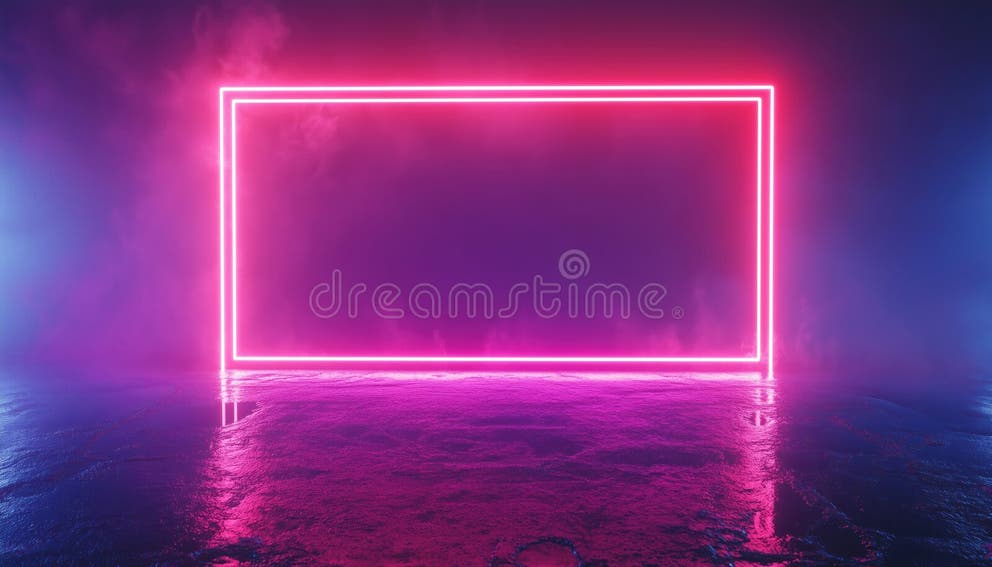 Glowing Techno Backdrop stock photo. Image of double - 396628138