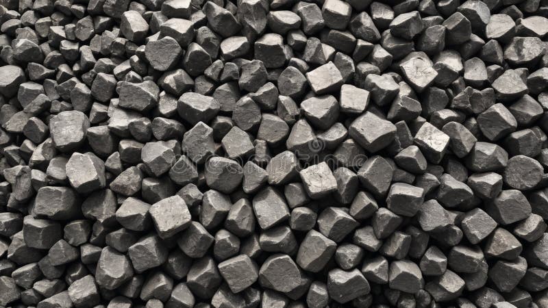 Glowing Tungsten Ore Stack Mining and Minerals Background Stock ...