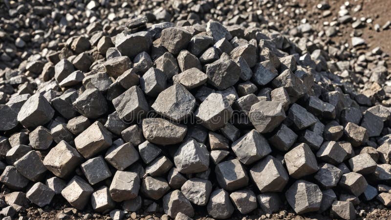 Glowing Tungsten Ore Stack Mining and Minerals Background Stock ...