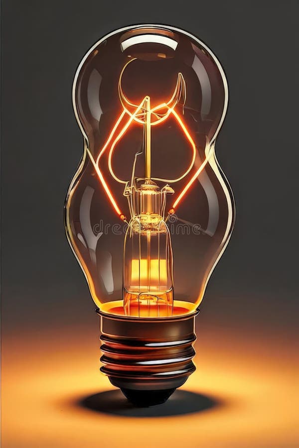 Glowing and Turned Off Electric Light Bulb Isolated Stock Photo - Image ... Glowing and Turned Off Electric Light Bulb Isolated Stock Photo - Image ...