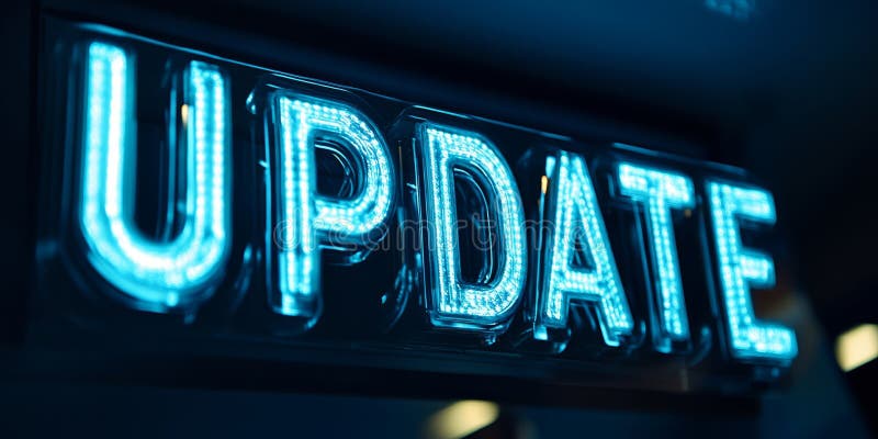 New update sign stock vector. Illustration of isolated - 95375729