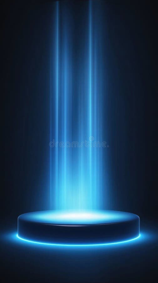 Glowing Vertical Energy Streams in a Dynamic Vortex on Dark Background ...