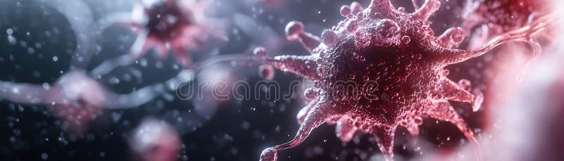 Glowing Virus Particles Form a Network, Connected by Soft Filaments ...