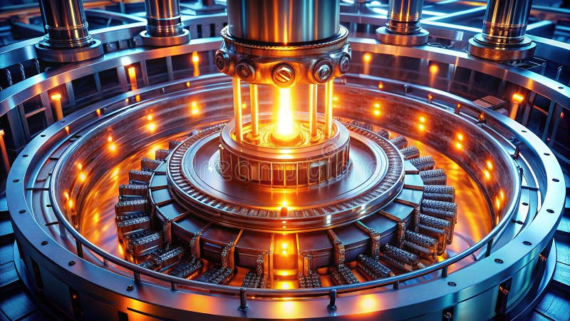 A Glowing Vision of the Future Detailed Reactor Core Illustrates ...