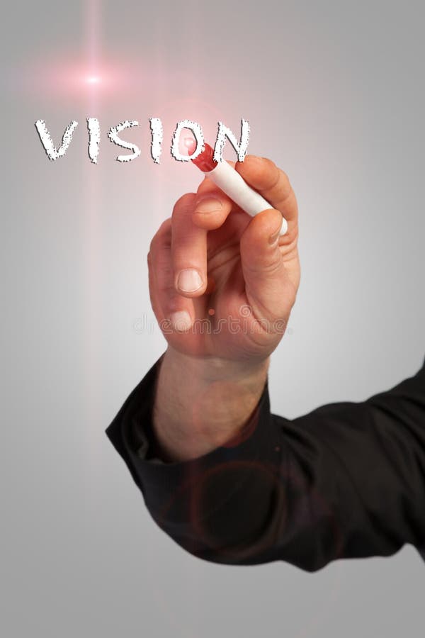 Glowing vision stock photo. Image of glow, light, pointing - 39851416